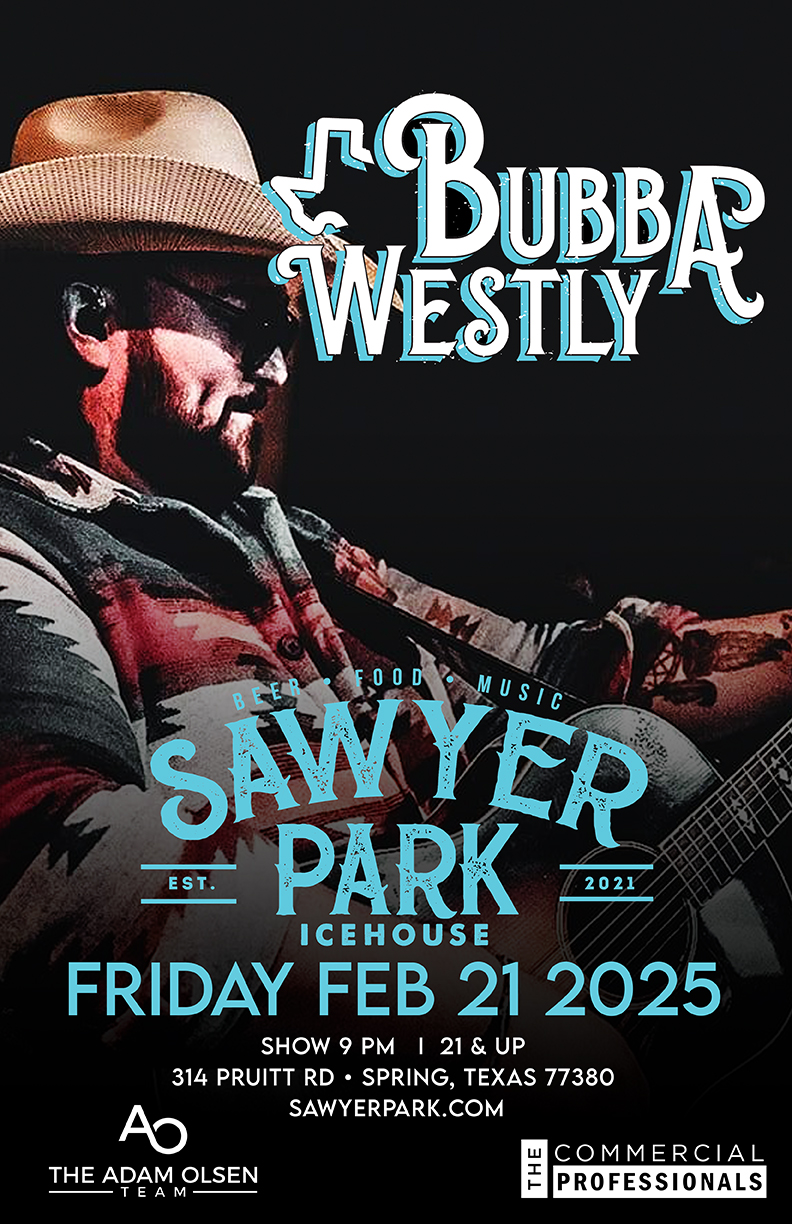Live Music – Sawyer Park Icehouse • Spring, TX